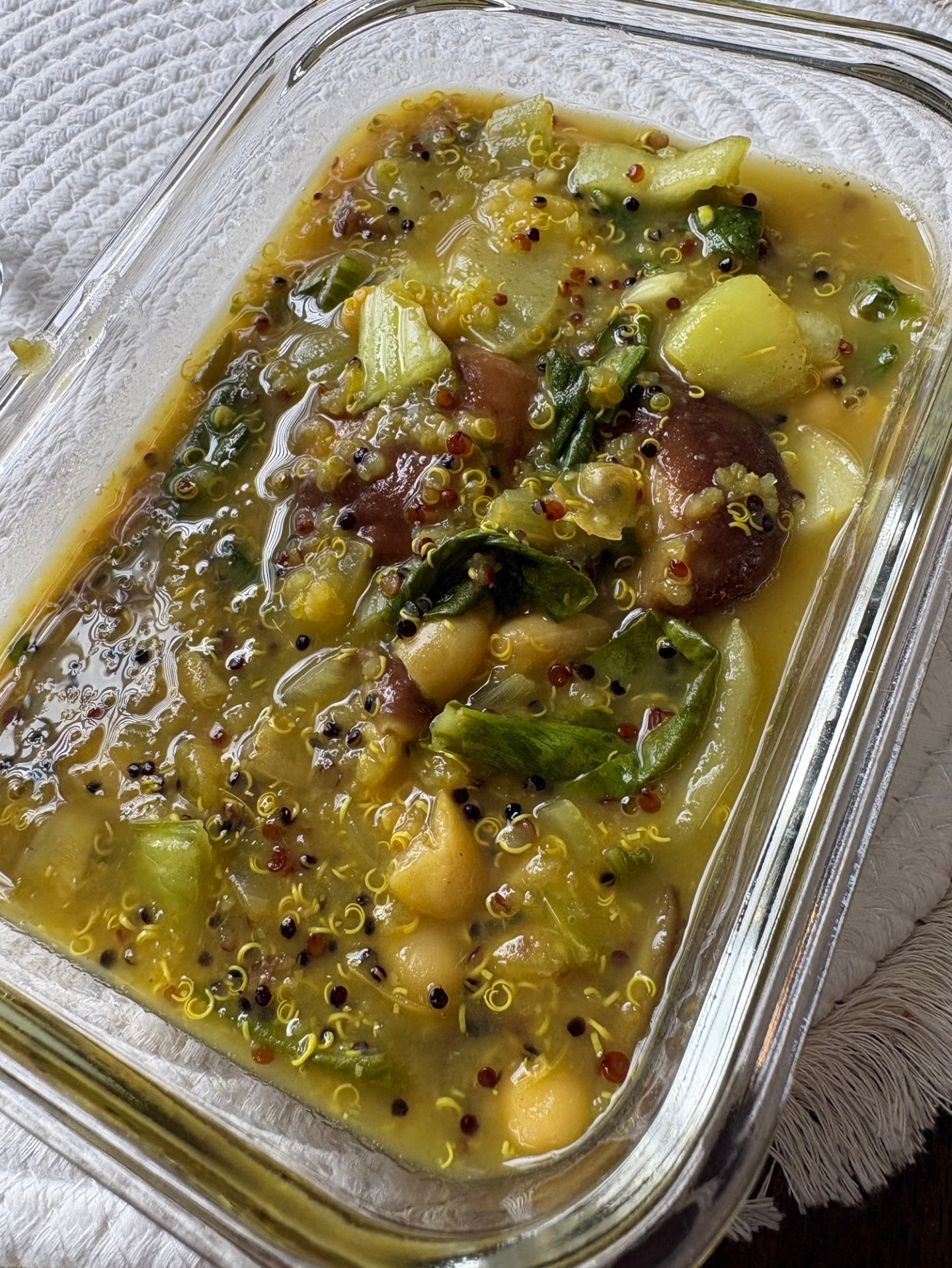 Anti-Inflammatory White Bean, Quinoa & Bok Choy Breakfast Soup – Faith ...